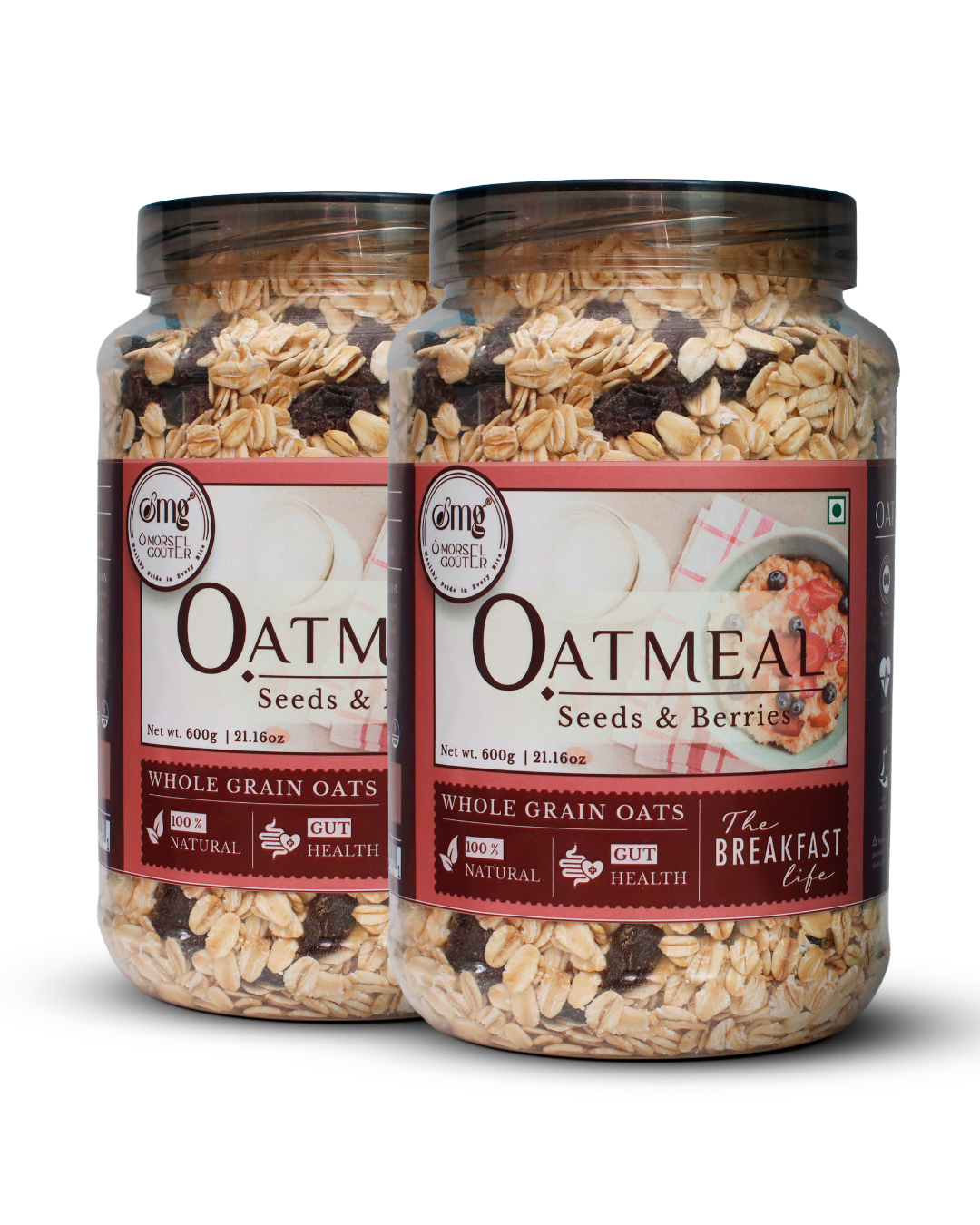 OatMeal (600g)+ OatMeal (600g) – Ò MORSEL GOÛTER